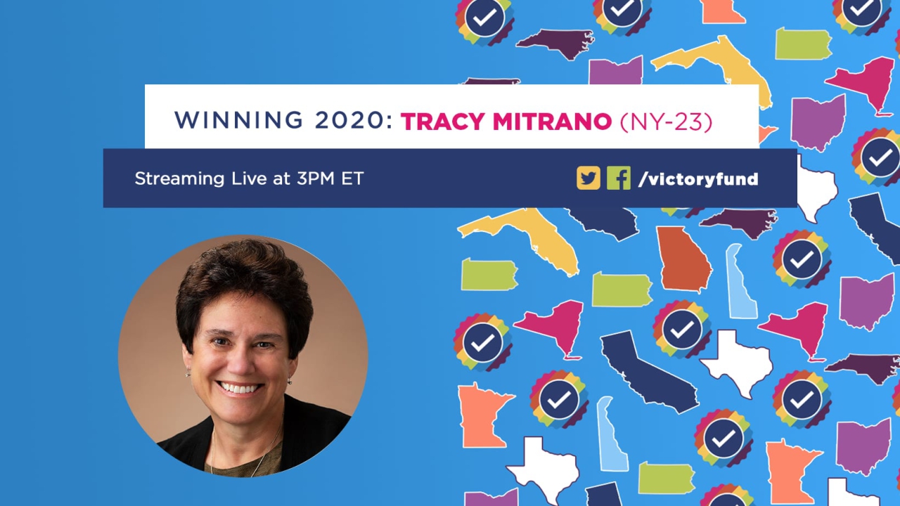 WINNING 2020: Tracy Mitrano for U.S. Congress – LGBTQ+ Victory Fund