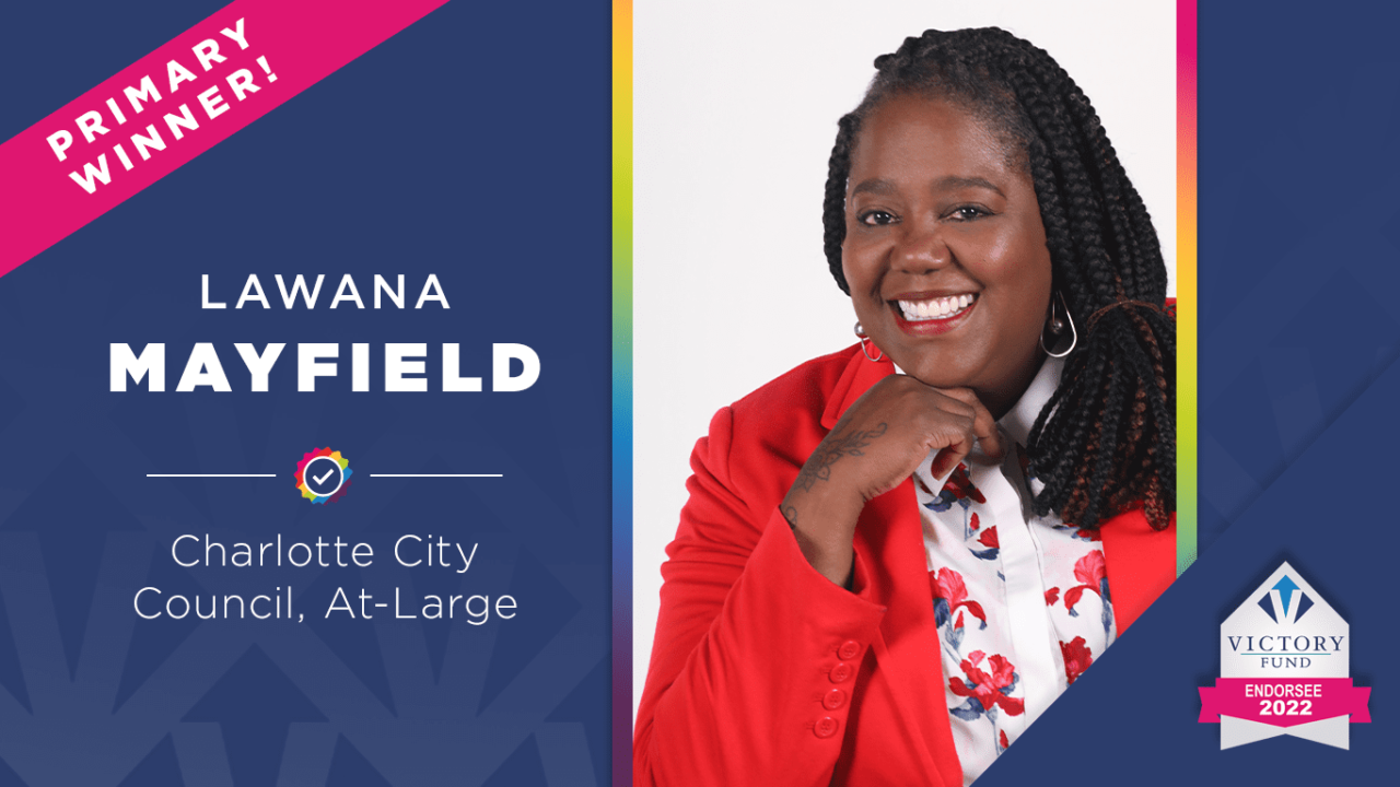 LaWana Mayfield Shatters Lavender Ceiling; On Track to Become First ...